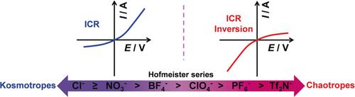 Chaotropic Monovalent Anion‐Induced Rectification Inversion at ...