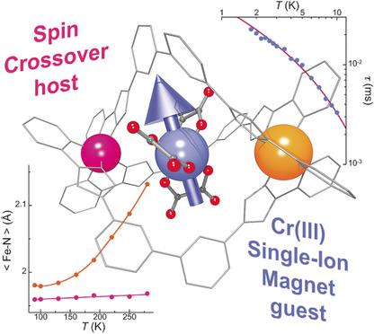Encapsulation of a CrIII Single‐Ion Magnet within an FeII Spin ...