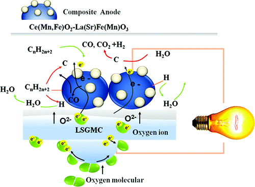 Doped CeO2–LaFeO3Composite Oxide as an Active Anode for Direct ...