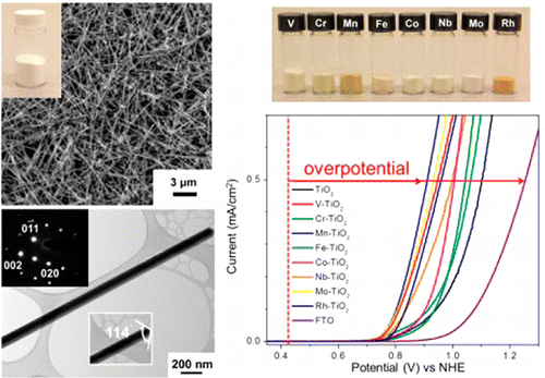 Large-Scale Synthesis of Transition-Metal-Doped TiO2Nanowires with ...