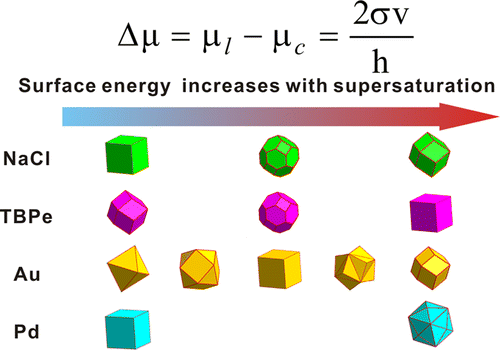 Supersaturation-Dependent Surface Structure Evolution: From Ionic ...