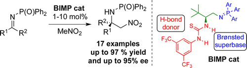 Bifunctional Iminophosphorane Organocatalysts for Enantioselective ...