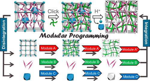 Modular Programming of Hierarchy and Diversity in Multivariate Polymer/Metal-Organic Framework ...