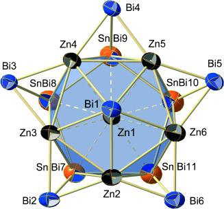 [Zn6Sn3Bi8]4−: Expanding the Intermetalloid Zintl Anion Concept to ...