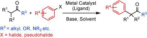 Metal‐Catalyzed α‐Arylation of Carbonyl and Related Molecules: Novel ...