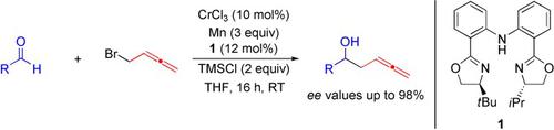 First Regio‐ and Enantioselective Chromium‐Catalyzed Homoallenylation ...