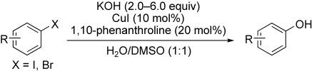 Synthesis of Phenol, Aromatic Ether, and Benzofuran Derivatives by ...