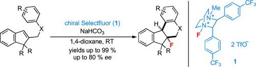 碳亲核试剂的不对称亲电氟环化,Angewandte Chemie International Edition - X-MOL