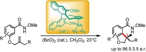 Chiral Cp‐Rhodium(III)‐Catalyzed Asymmetric Hydroarylations of 1,1 ...