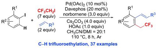 Palladium‐Catalyzed Cascade C?H Trifluoroethylation of Aryl Iodides and ...