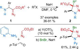 A New Reactivity Mode for the Diazo Group: Diastereoselective 1,3 ...