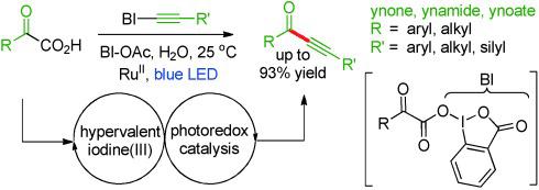 Dual Hypervalent Iodine(III) Reagents and Photoredox Catalysis Enable ...