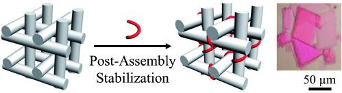 合理设计的DNA晶体的组装后稳定性,Angewandte Chemie International Edition - X-MOL