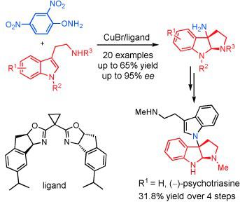 Enantioselective Synthesis of 3a‐Amino‐Pyrroloindolines by Copper ...