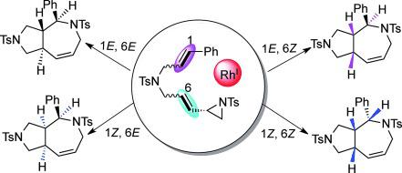 Modular Access to the Stereoisomers of Fused Bicyclic Azepines: Rhodium ...