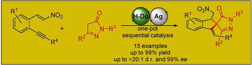 Asymmetric Synthesis of Spiropyrazolones by Sequential Organo‐ and ...