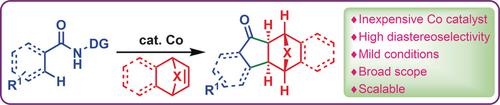 Diastereoselective [3+2] Annulation of Aromatic/Vinylic Amides with Bicyclic Alkenes through ...