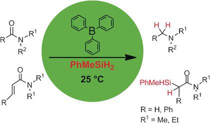 Chemoselective Reduction of Tertiary Amides to Amines Catalyzed by ...