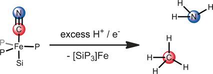 Proton‐Coupled Reduction of an Iron Cyanide Complex to Methane and ...