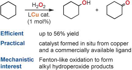 类Fenton体系下铜催化H 2 O 2催化烷烃氧化,Angewandte Chemie International Edition - X-MOL