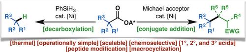 Nickel‐Catalyzed Barton Decarboxylation and Giese Reactions: A ...