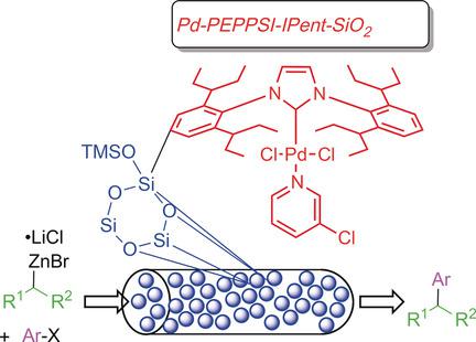 Pd-PEPPSI-IPent-SiO2：具有挑战性的Negishi偶联反应的负载型催化剂,Angewandte Chemie ...