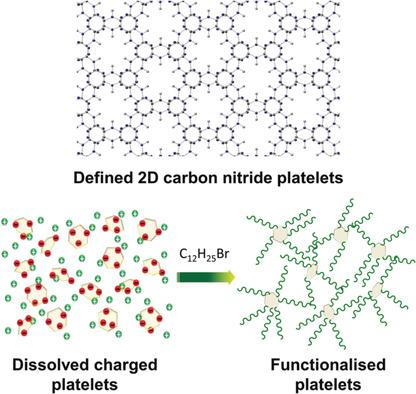 Fast Exfoliation and Functionalisation of Two‐Dimensional Crystalline ...