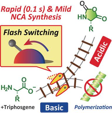 Rapid and Mild Synthesis of Amino Acid N‐Carboxy Anhydrides: Basic‐to ...
