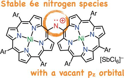 Stable Diporphyrinylaminyl Radical and Nitrenium Ion,Angewandte Chemie ...