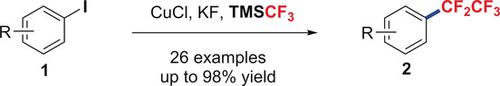 From C1 to C2: TMSCF3 as a Precursor for Pentafluoroethylation ...