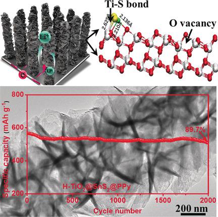 PPy‐encapsulated SnS2 Nanosheets Stabilized by Defects on a TiO2 ...