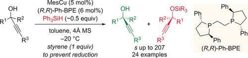Kinetic Resolution of Tertiary Propargylic Alcohols by Enantioselective ...
