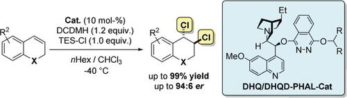 Organocatalytic, Enantioselective Dichlorination of Unfunctionalized ...