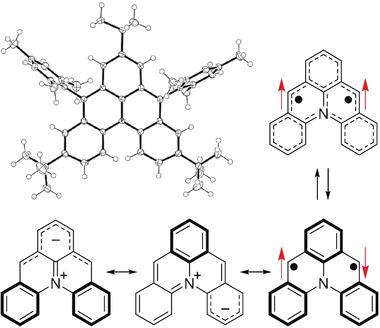 Azoniadibenzo[a,j]phenalenide: A Polycyclic Zwitterion with Singlet ...