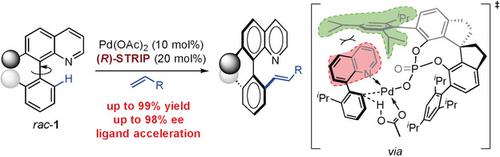 Enantioselective Synthesis of Biaryl Atropisomers by Pd‐Catalyzed C−H ...