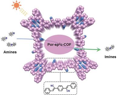 Designed Synthesis of a 2D Porphyrin‐Based sp2 Carbon‐Conjugated Covalent Organic Framework for ...