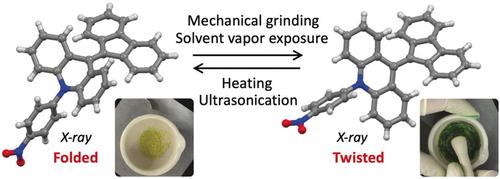 Mechanochromism, Twisted/Folded Structure Determination, and ...