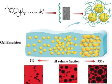 Widely Adaptable Oil-in-Water Gel Emulsions Stabilized by an ...