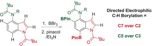 苯胺的酰基定向邻位硼化和吲哚的 C7 硼化，仅使用 BBr3.,Angewandte Chemie International Edition - X-MOL
