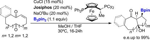 Catalytic Stereoselective Borylative Transannular Reactions.,Angewandte ...