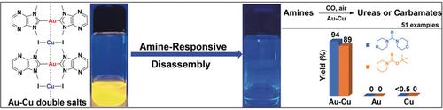 Amine-Responsive Disassembly of AuI -CuI Double Salts for Oxidative ...