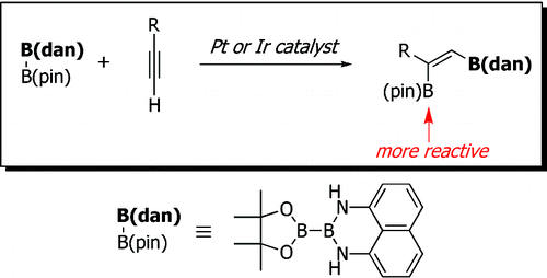 Differentially Protected Diboron for Regioselective Diboration of ...
