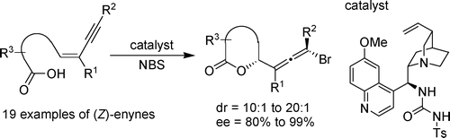 Enantioselective Bromolactonization of Conjugated (Z)-Enynes,Journal of ...