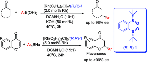 AC2-Symmetric Chiral Bis-Sulfoxide Ligand in a Rhodium-Catalyzed ...
