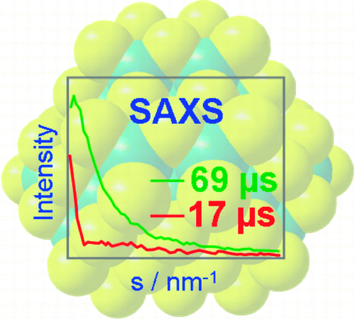通过 SAXS 实验获得颗粒形成中的超短反应时间：微秒时间尺度上的 ZnS 沉淀,Journal of the American ...