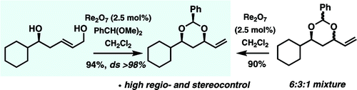 Regio- and Stereocontrol in Rhenium-Catalyzed Transposition of Allylic ...