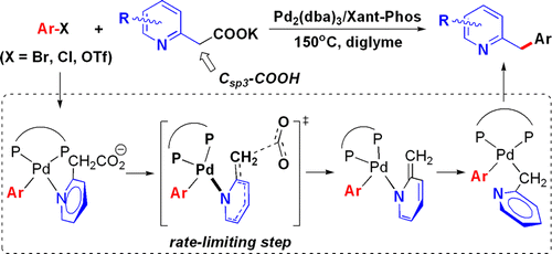 Palladium-Catalyzed Decarboxylative Couplings of 2-(2-Azaaryl)acetates ...