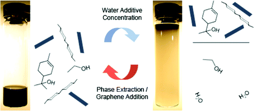 Highly Concentrated Graphene Solutions via Polymer Enhanced Solvent ...