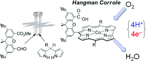 Hangman Corroles: Efficient Synthesis and Oxygen Reaction Chemistry ...