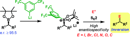 Ate Complexes of Secondary Boronic Esters as Chiral Organometallic-Type ...